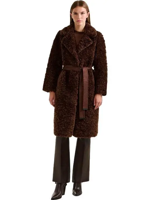 Rudsak Reversible Faux Suede Trench Coat - Brown