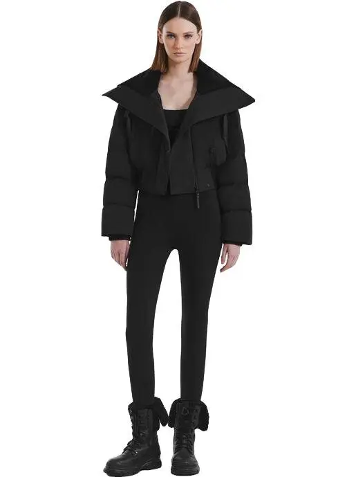 Rudsak Cropped Down Jacket - Black
