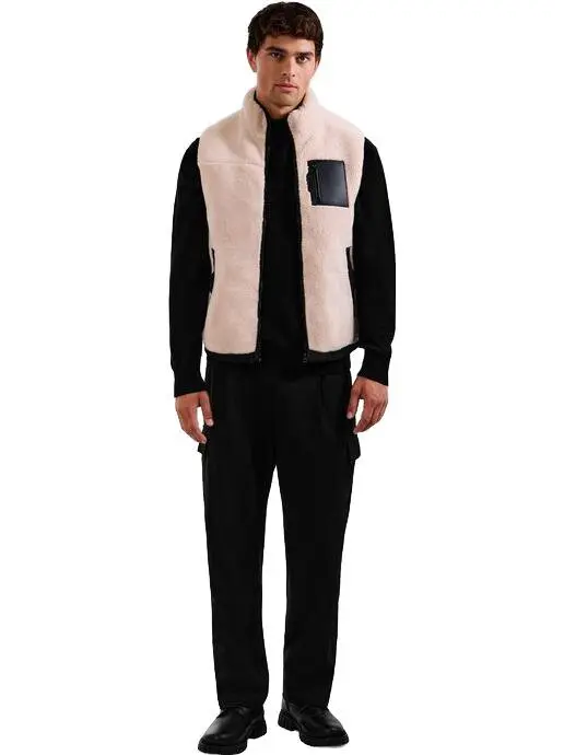 Rudsak Rummy Polar Fleece Vest - White