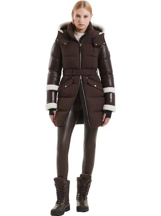 Rudsak Audrey Puffer Jacket - Brown
