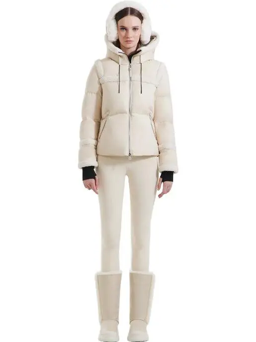 Rudsak Short Down Puffer Jacket - White
