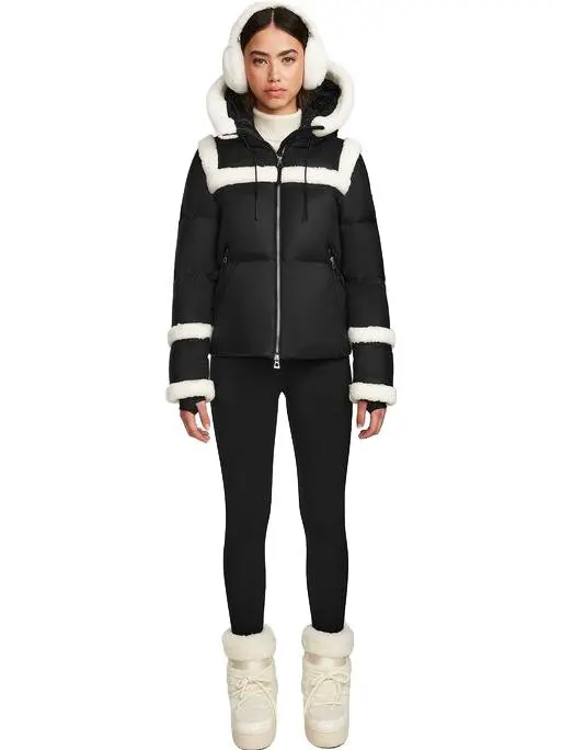 Rudsak Short Down Puffer Jacket - Black