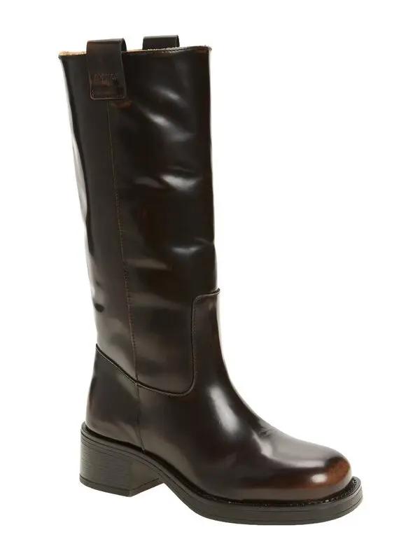 ALOHAS Sajan Round-toe Boot - Brown