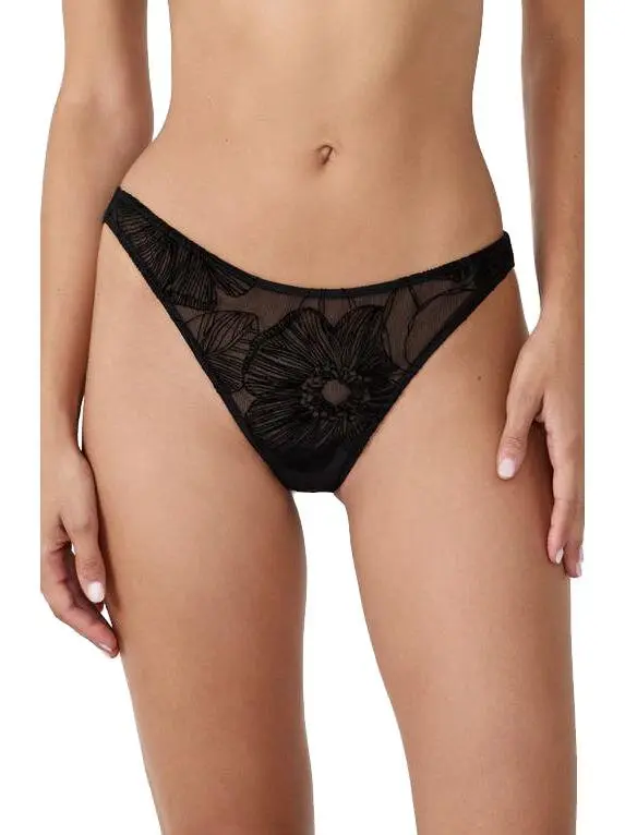 ETAM Badinage Tanga - Black