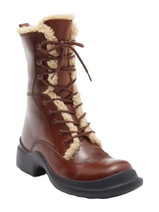 Jeffrey Campbell Explored Lace-up Boots - Brown
