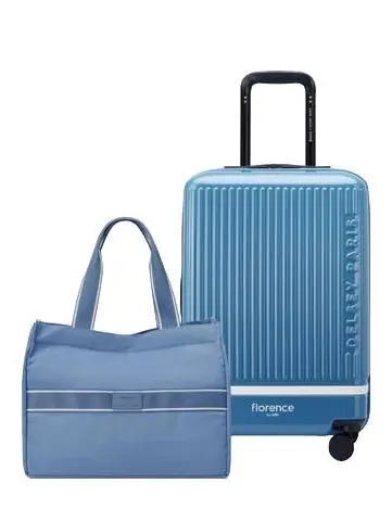 FLORENCE BY MILLS 2-piece Luggage Set - Zinc Blue