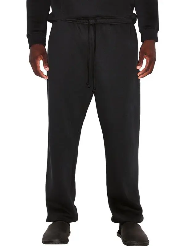 SKIMS Fleece Lounge Relaxed Joggers - Washed Onyx