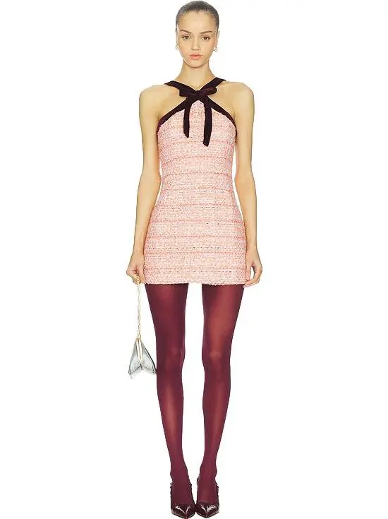 MAUDE CLUB Lizzy Mini Dress - Pink