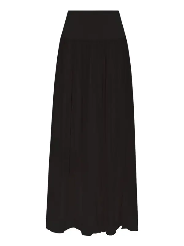 Posse Solene Flared Skirt - Black
