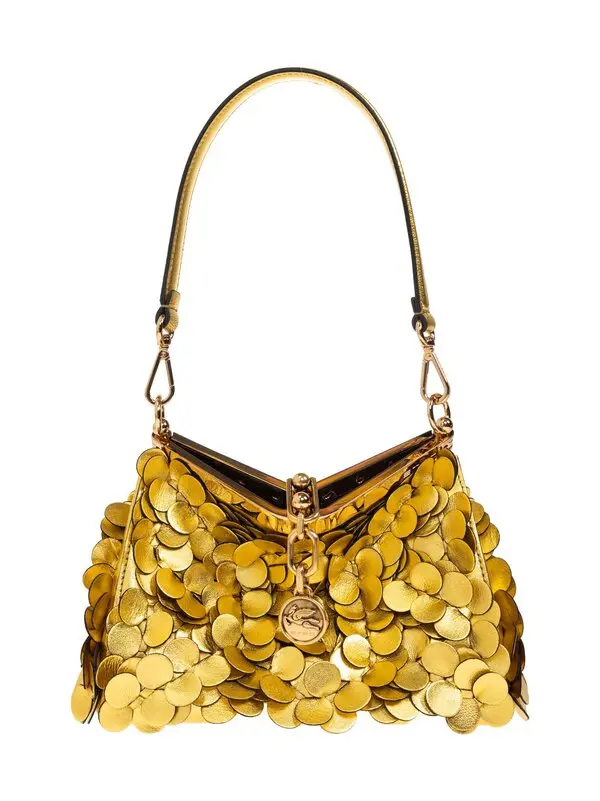 Etro Vela Small Shoulder Bag - Gold