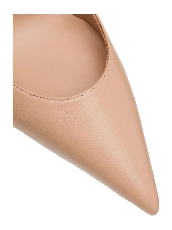 CHRISTIAN LOUBOUTIN 100mm Miss Z Leather Pumps - Blush