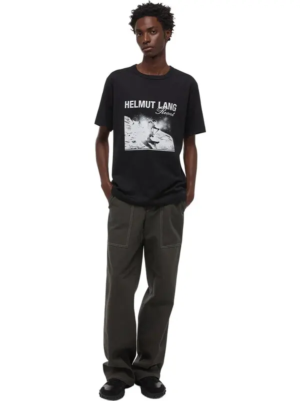 Helmut Lang Skier Tee - Black