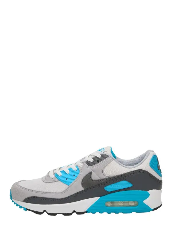 Nike Air Max 90 Sneakers - Platinum/grey/blue