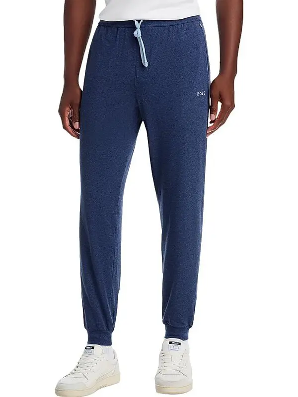 Hugo Boss Mix & Match Jersey Jogger Pants - Open Blue