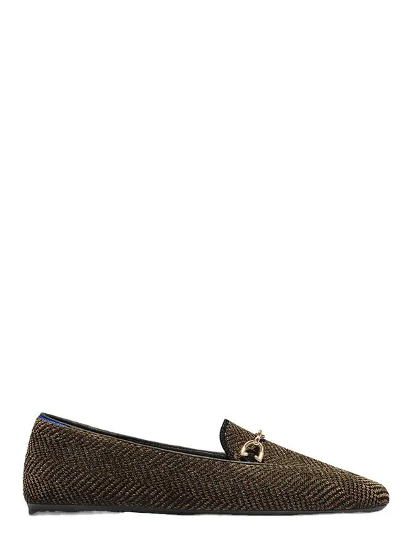 Rothy's Revelvet Double Bit Loafers - Revelvet Dark Herringbone