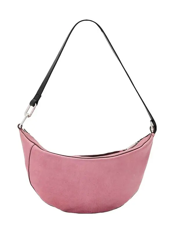 ALLSAINTS Luna Micro Shoulder Bag - Raspberry