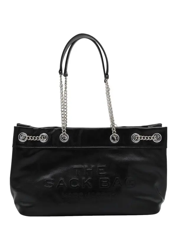 Marc Jacobs The Chain Sack Shoulder Bag - Black