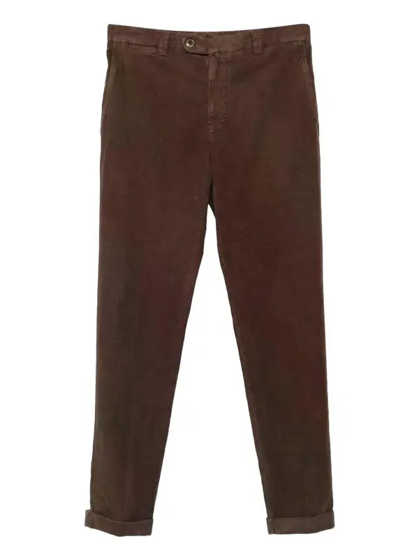 BERWICH Cuffed Trousers - Brown
