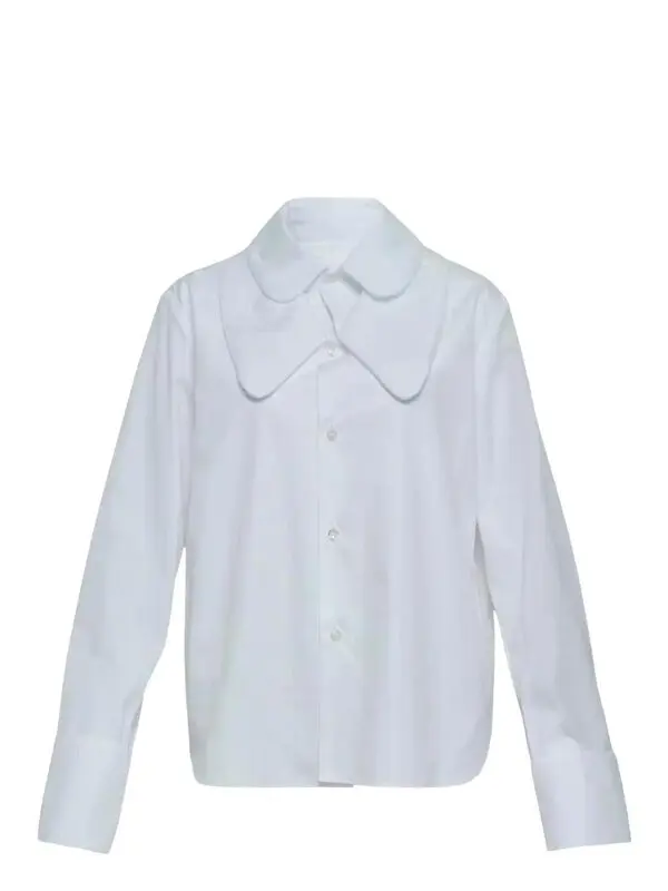 Noir Kei Ninomiya Collared Top - White