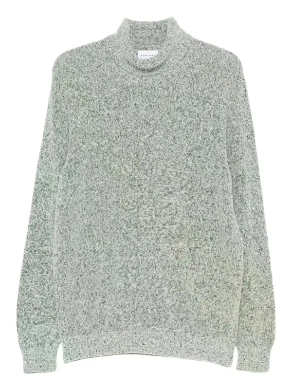 SCAGLIONE Roll-neck Sweater - Green