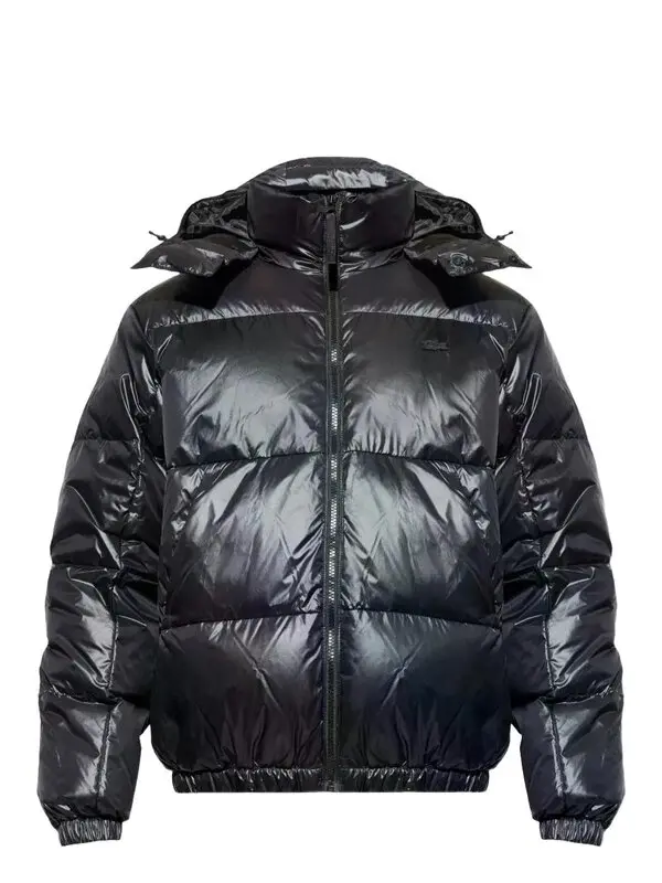 Lacoste Hooded Padded Jacket - Black