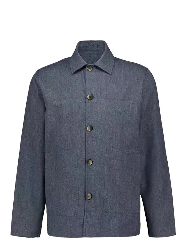 Frescobol Carioca Belford Button-fastening Jacket - Blue