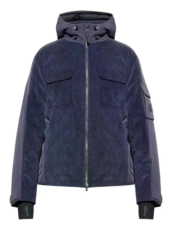 Bogner Corduroy Hooded Jacket - Blue