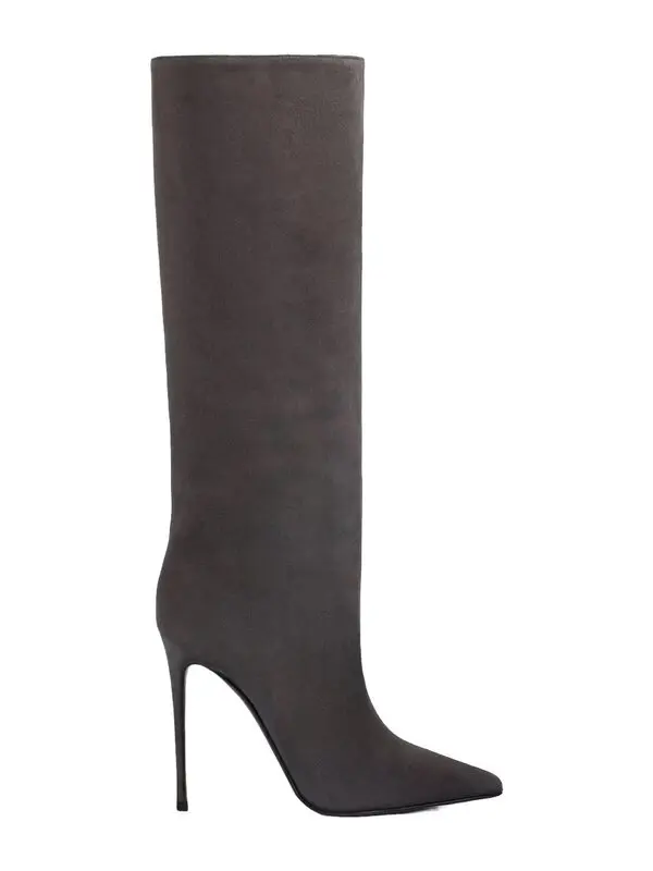 LE SILLA 120mm Eva Pointed Boots - Grey