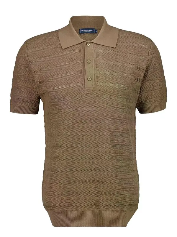Frescobol Carioca Vidal Button-up Polo - Neutrals