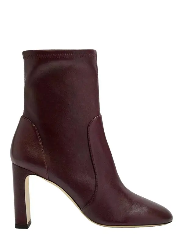 STUART WEITZMAN 85mm Babette Boots - Red