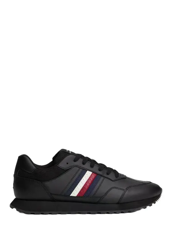 Tommy Hilfiger Signature Tape Sneakers - Black