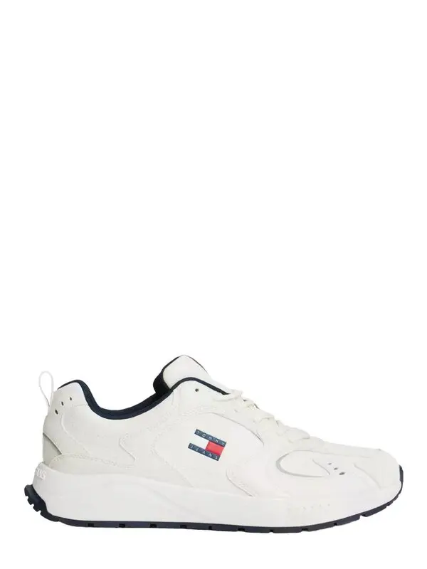 Tommy Hilfiger Logo Badge Sneakers - White