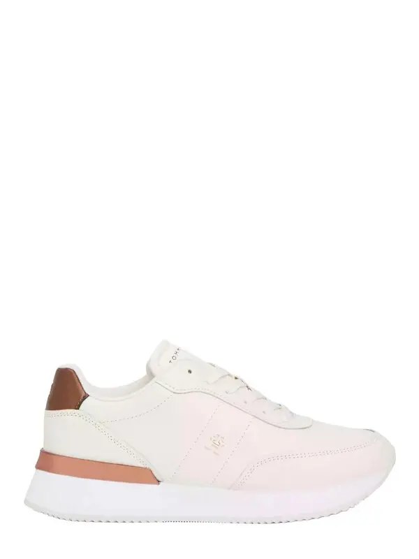 Tommy Hilfiger Metallic Panel Sneakers - Neutrals