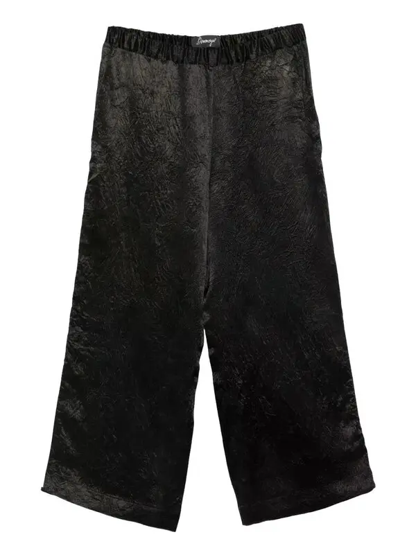 BENJAMIN BENMOYAL Textured Trousers - Black