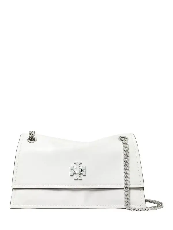 Tory Burch Mini Kira Turnlock Shoulder Bag - White