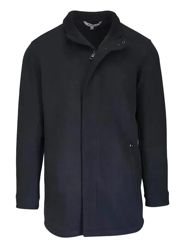Peter Millar Madison Wool Coat - Black