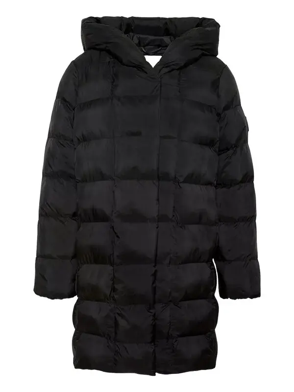 Calvin Klein Quilted Hooded Jacket - Black