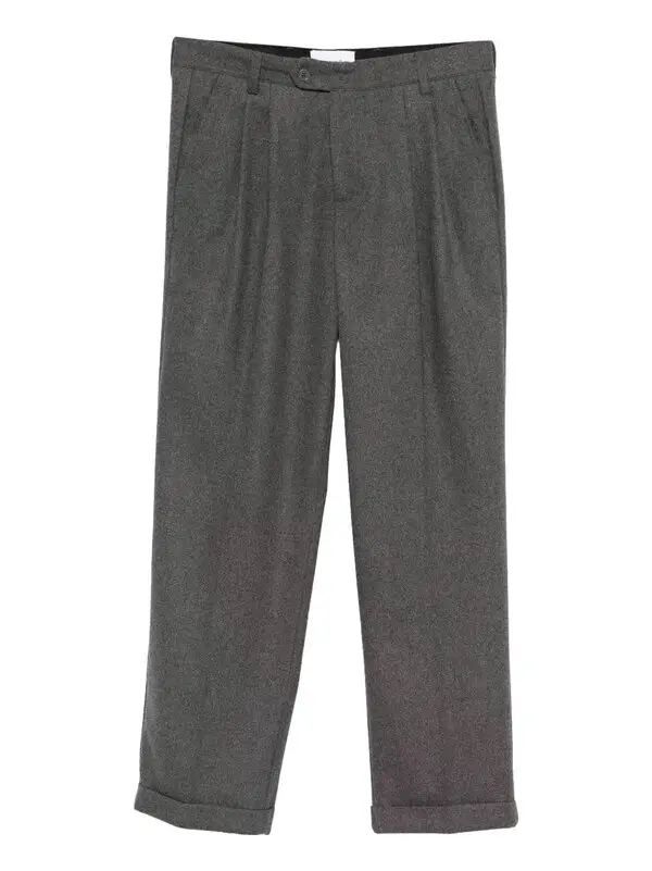 MARSEM Cuffed Trousers - Grey