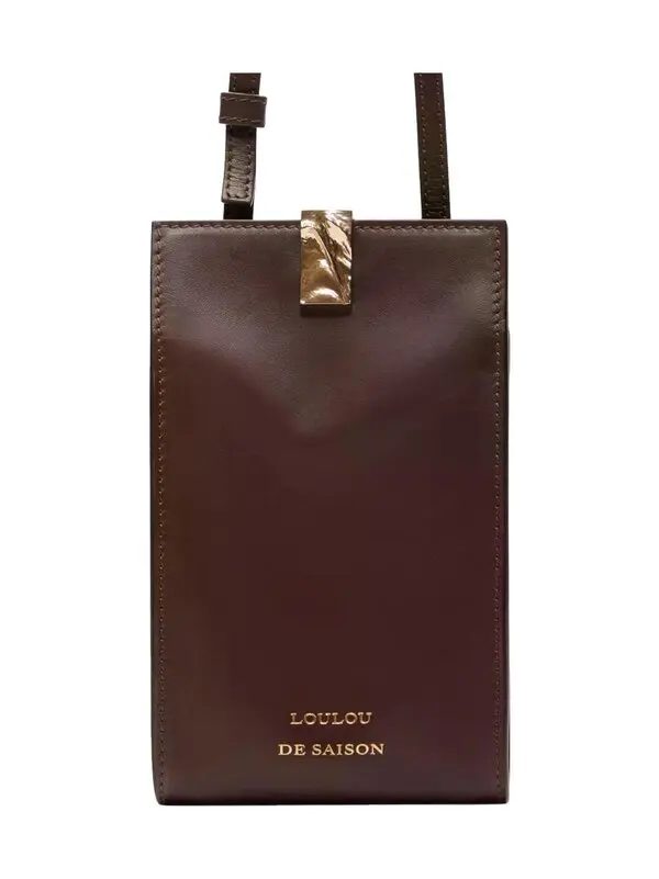 Loulou De Saison Hermin Mini Bag - Brown
