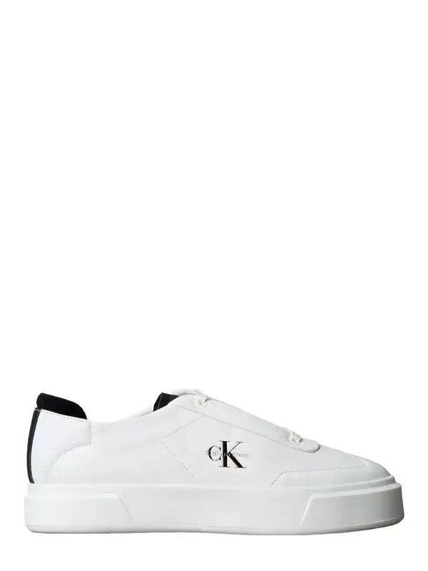 Calvin Klein Logo Sneakers - White