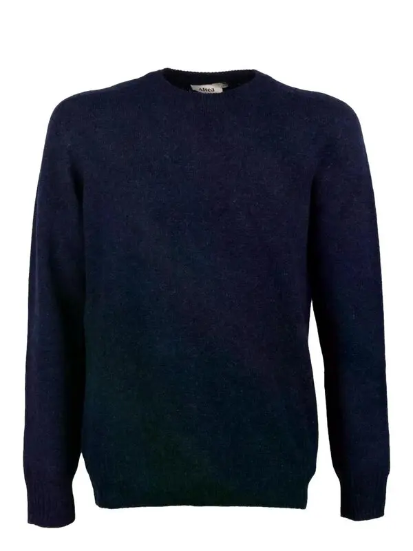 Altea Crew-neck Sweater - Blue