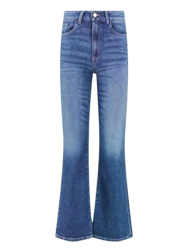 ICON DENIM LA Pammy Flared Jeans - Blue