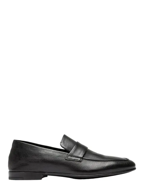 Officine Creative Airto Leather Loafers - Black
