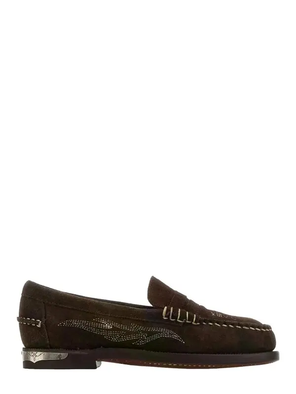 SEBAGO Dan Suede Loafers - Brown