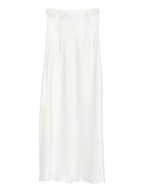 FRENKEN Base Flowy Skirt - White