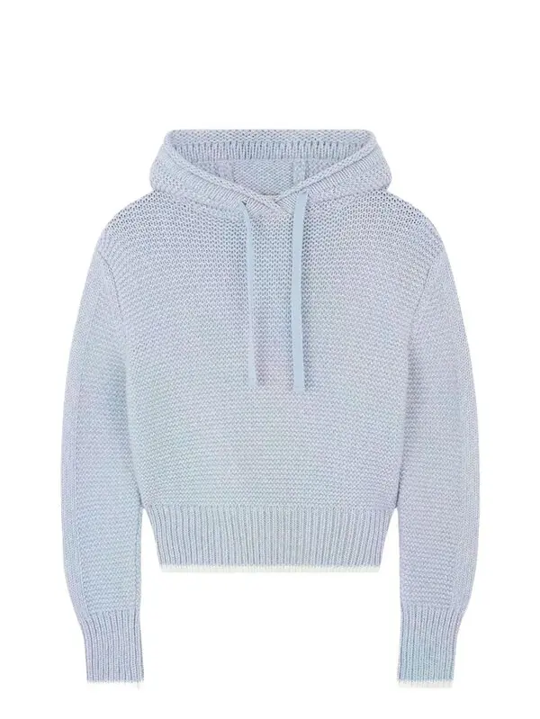 Paul & Shark Knitted Hoodie - Blue