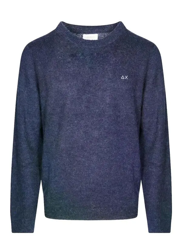 SUN 68 Wool-blend Knitwear - Blue