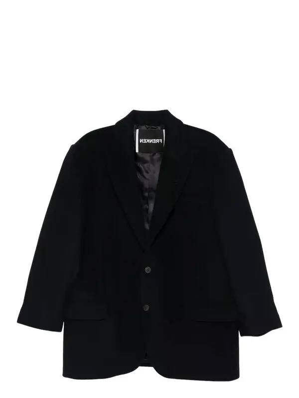 FRENKEN Buttoned Jacket - Blue