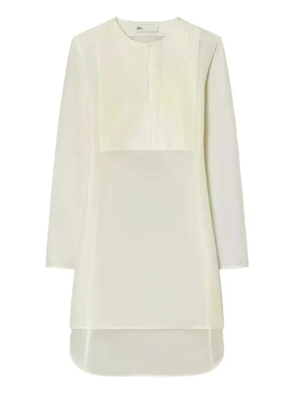 Tory Burch Panelled Tunic - Neutrals