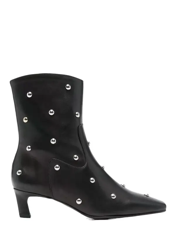 ALOHAS 50mm Nash Studded Boots - Black
